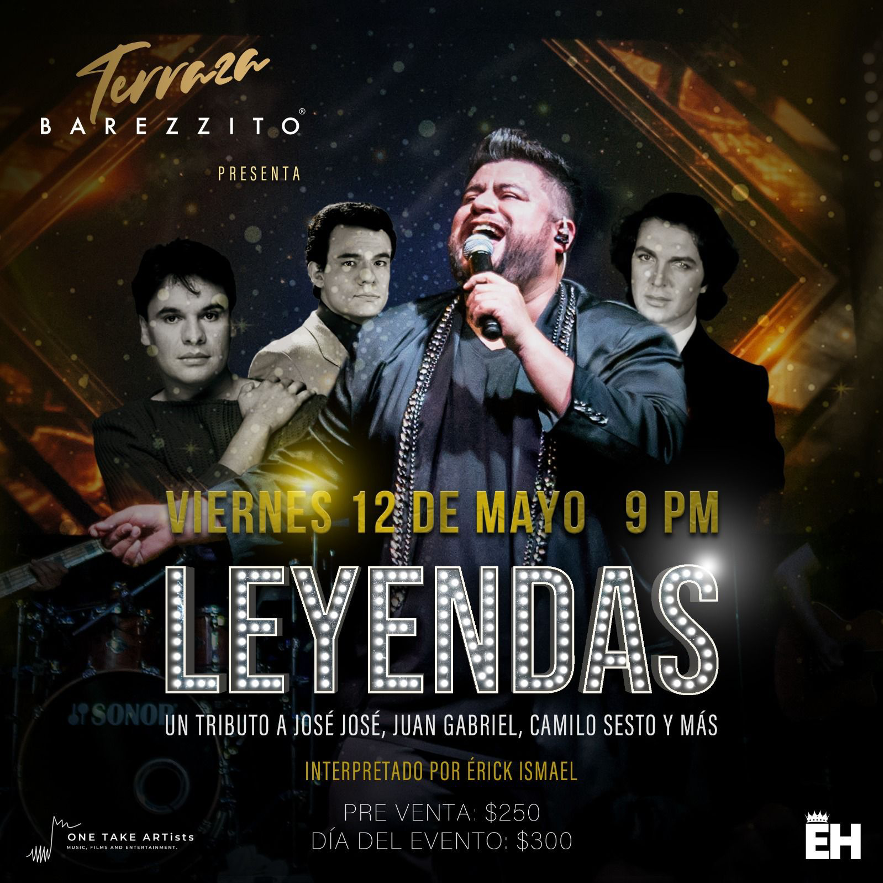 Erick Ismael presenta ‘LEYENDAS’: Un tributo a los íconos de los 70’s y ...