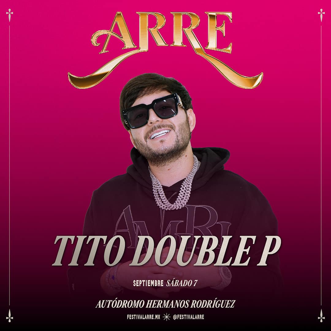 Tito Double P nos demuestra porque es el único en el Festival Arre 2024 ...