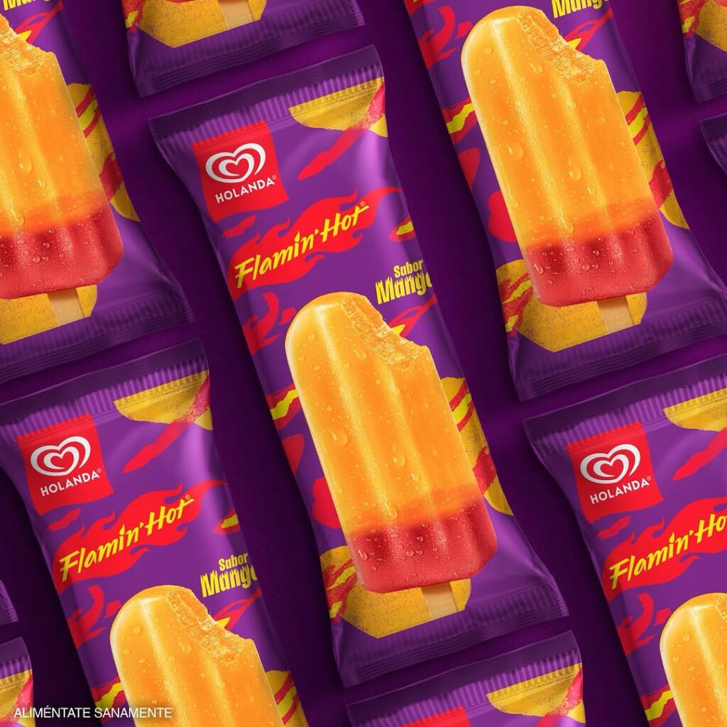Nueva Holanda® Flamin’ Hot®: el helado que mezcla lo refrescante con lo ...